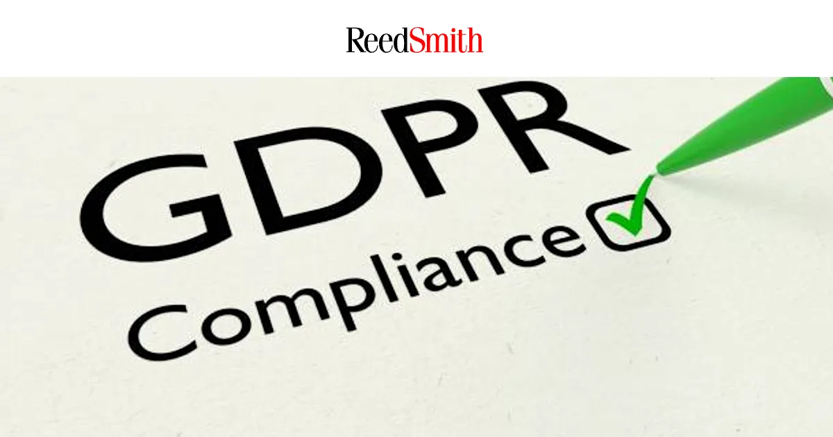 Regulatory Expectations of Meeting ROPA Requirements | ReedSmith