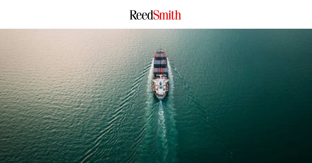 Poseidon Principles: time to make even bigger waves | ReedSmith