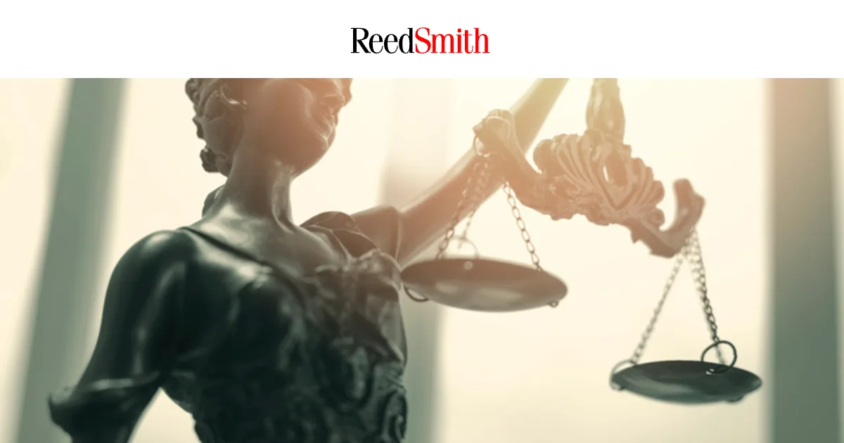 Reed Smith wins 'best law firm for fund structuring' from…